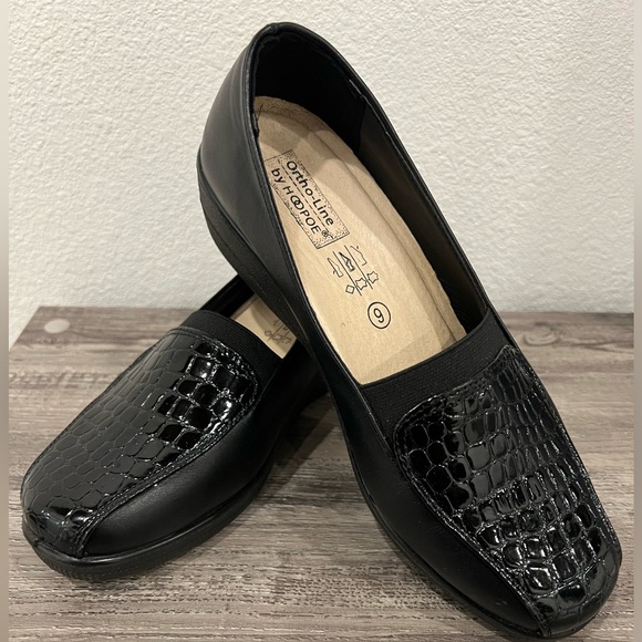 Ortho-Line by Hoopoe | Shoes | Ortholine By Hoopoe Black Comfortable ...